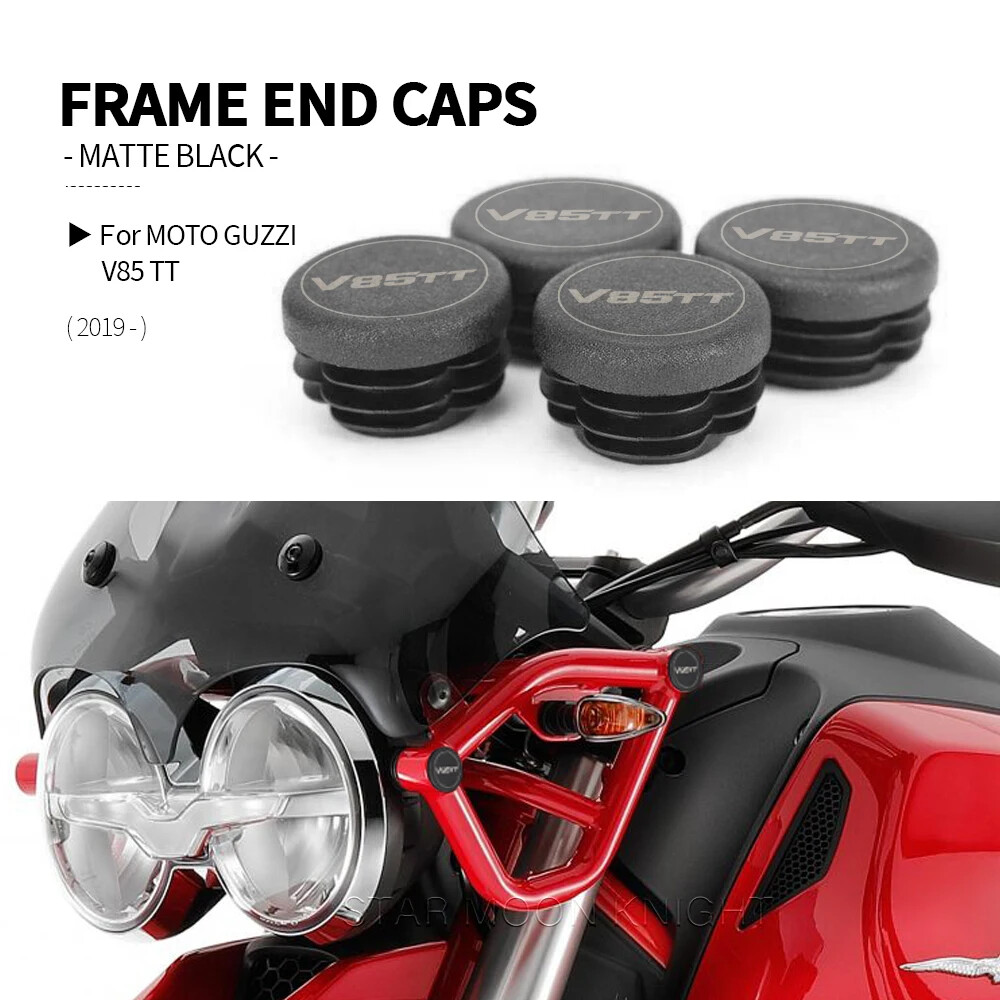 Motorcycle Frame Hole Cover Caps Plug Frame Cap Set For Moto Guzzi V85 ...
