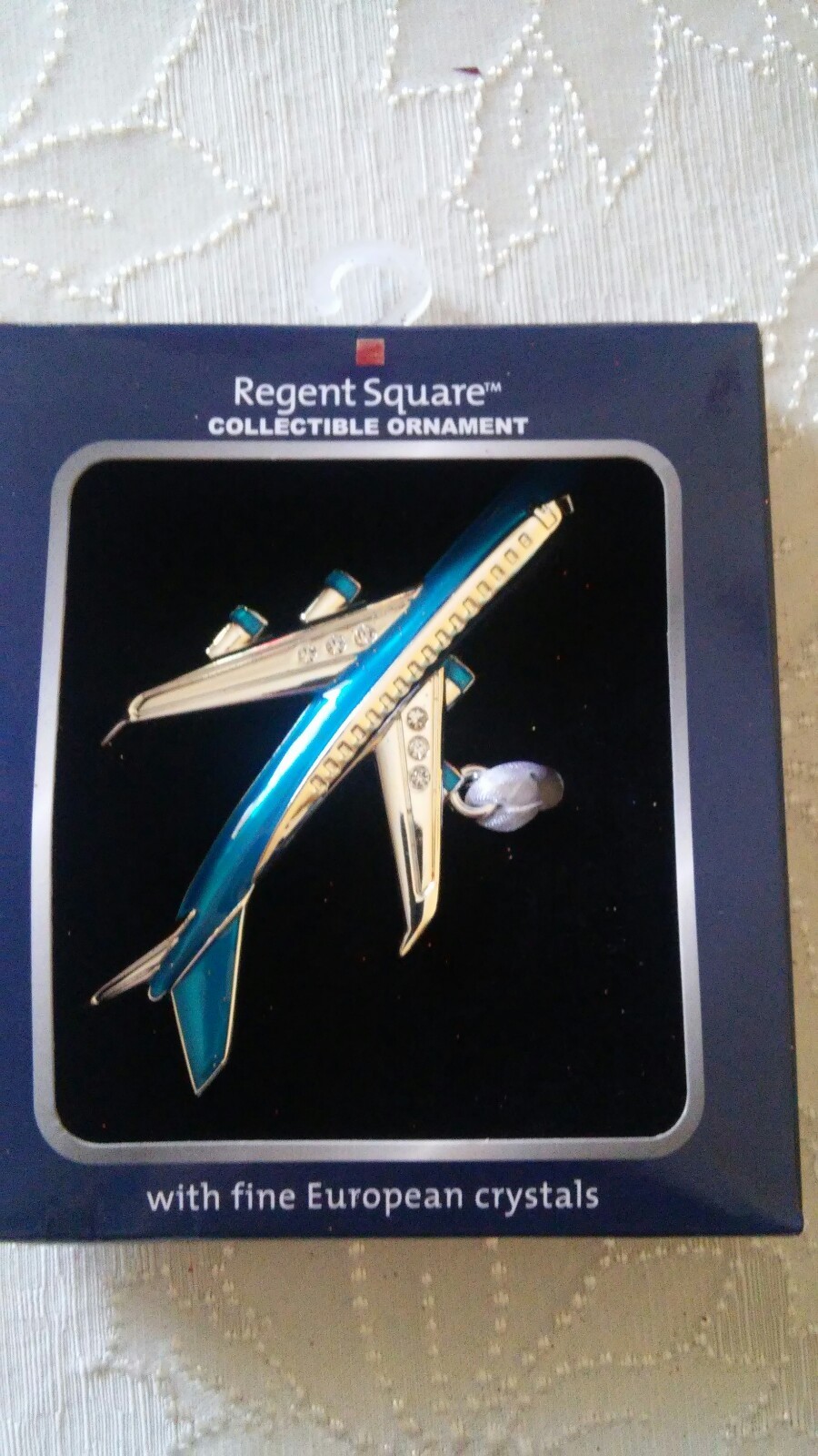 Regent Square jet Plane Christmas Ornament | eBay