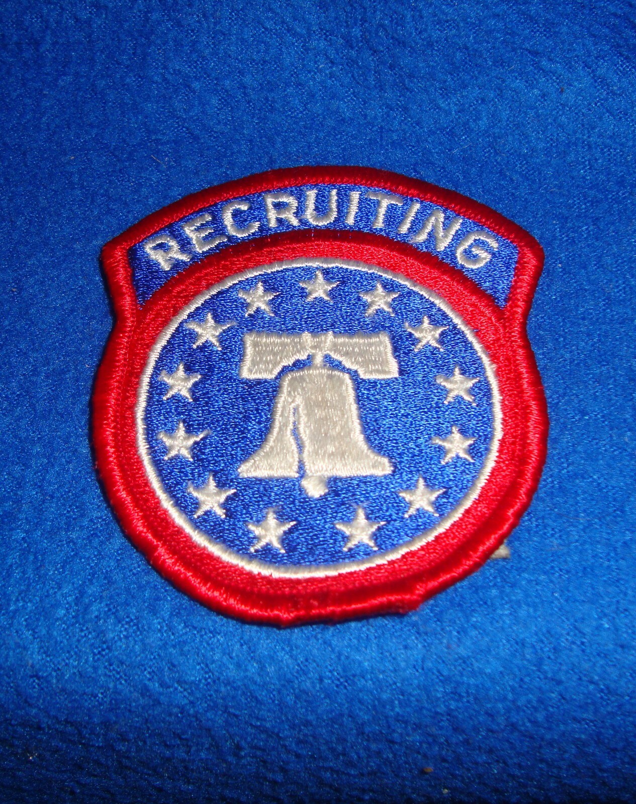 US ARMY RECRUITING SHOULDER PATCH, ORIGINAL COLD WAR Vintage G.I ...