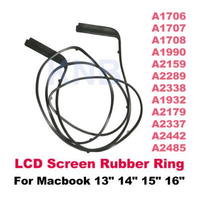 LCD Screen Rubber Middle Frame Bezel Ring For Macbook Pro / Air 13 ...