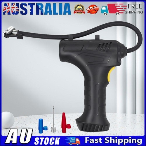 12V USB Cordless Tyre Inflator 120W Digital Tyre Pump LCD Display ...