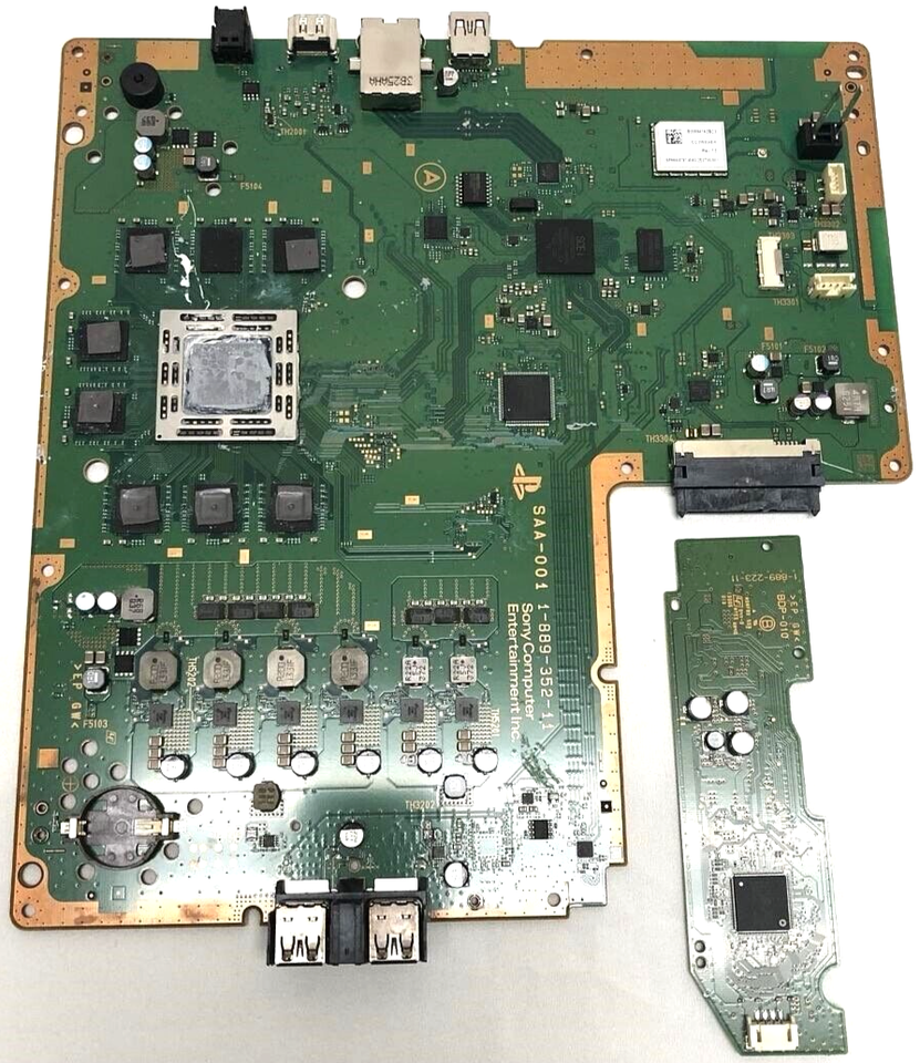 PARTS ONLY OEM Sony Playstation 4 MOTHERBOARD PCB w/ DRIVE PCB CUH ...
