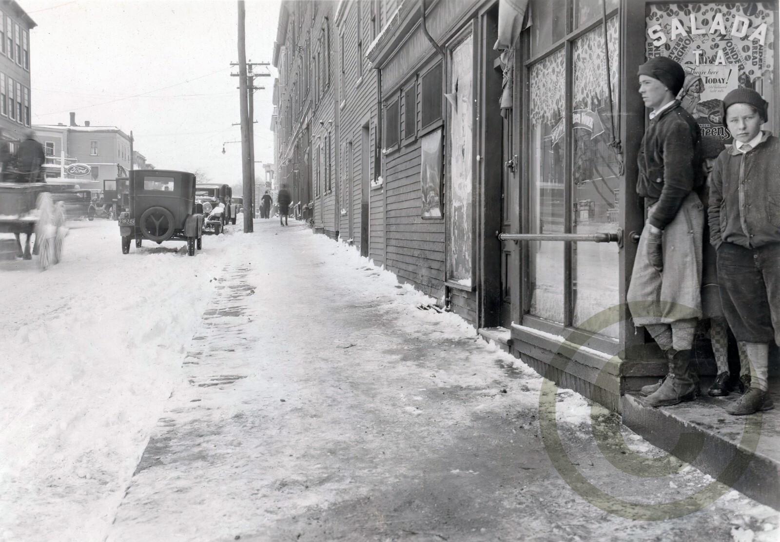 109-111 Fletcher Street Lowell MA © 1930 Reprint from its original Scan ...