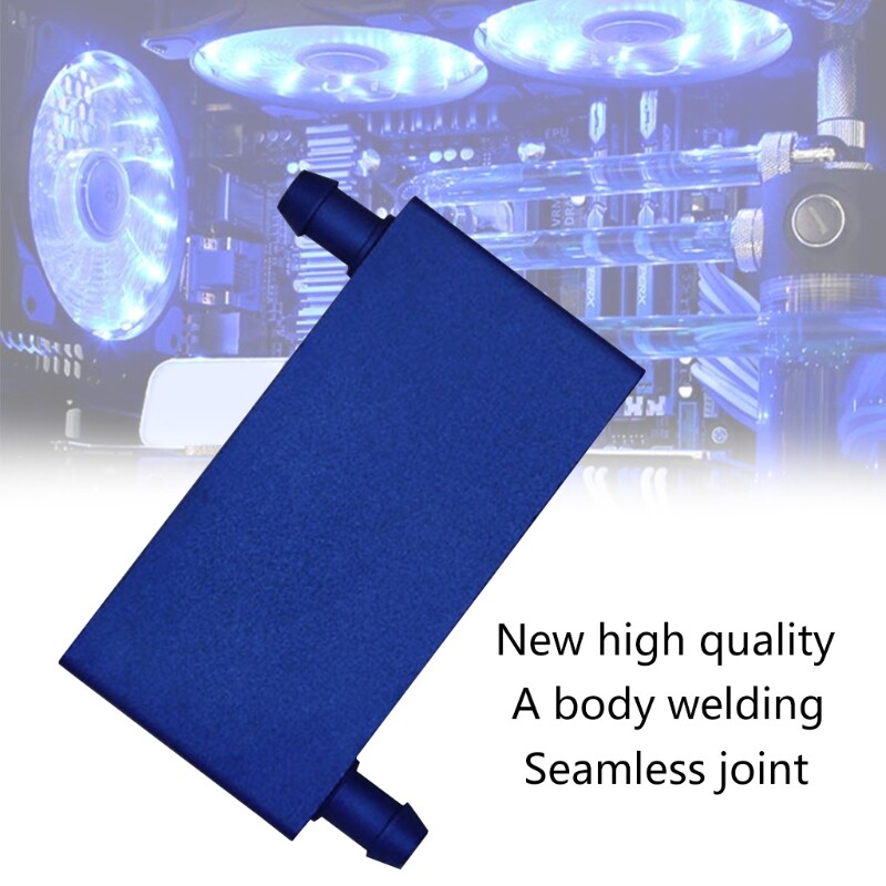 80mm Water Cooling Block Liquid Water Cooler Heat Sink for CPU Graphics ...