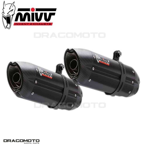 Doulbe Exhaust KTM LC8 950 SUPERMOTO R 2005 2006 MIVV Suono Black | eBay Australia