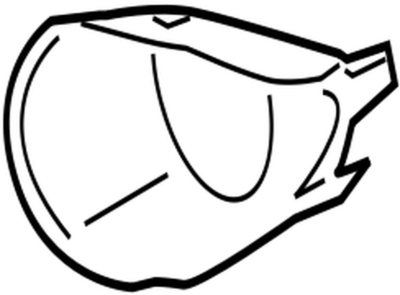 81482-52110 Toyota Cover, fog lamp, lh 8148252110, New Genuine OEM Part ...