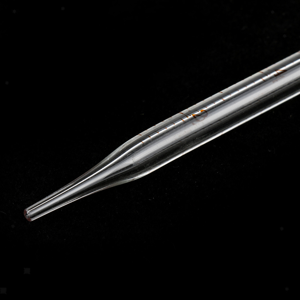 4x Glaspipette Absolventlabor Veterinärmedizinische Pipette, Präzise ...