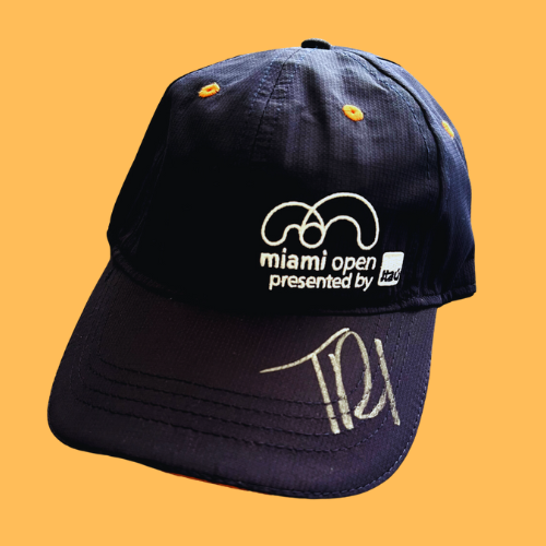 Tommy Paul Autographed Miami Open Merch Cap | One Size | Navy | eBay