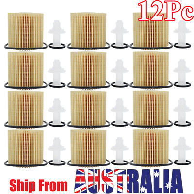 Qty 12, Oil-Filter Engine For Toyota RAV4 2GR-FE 2AR-FE 3456cc 3.5L ...