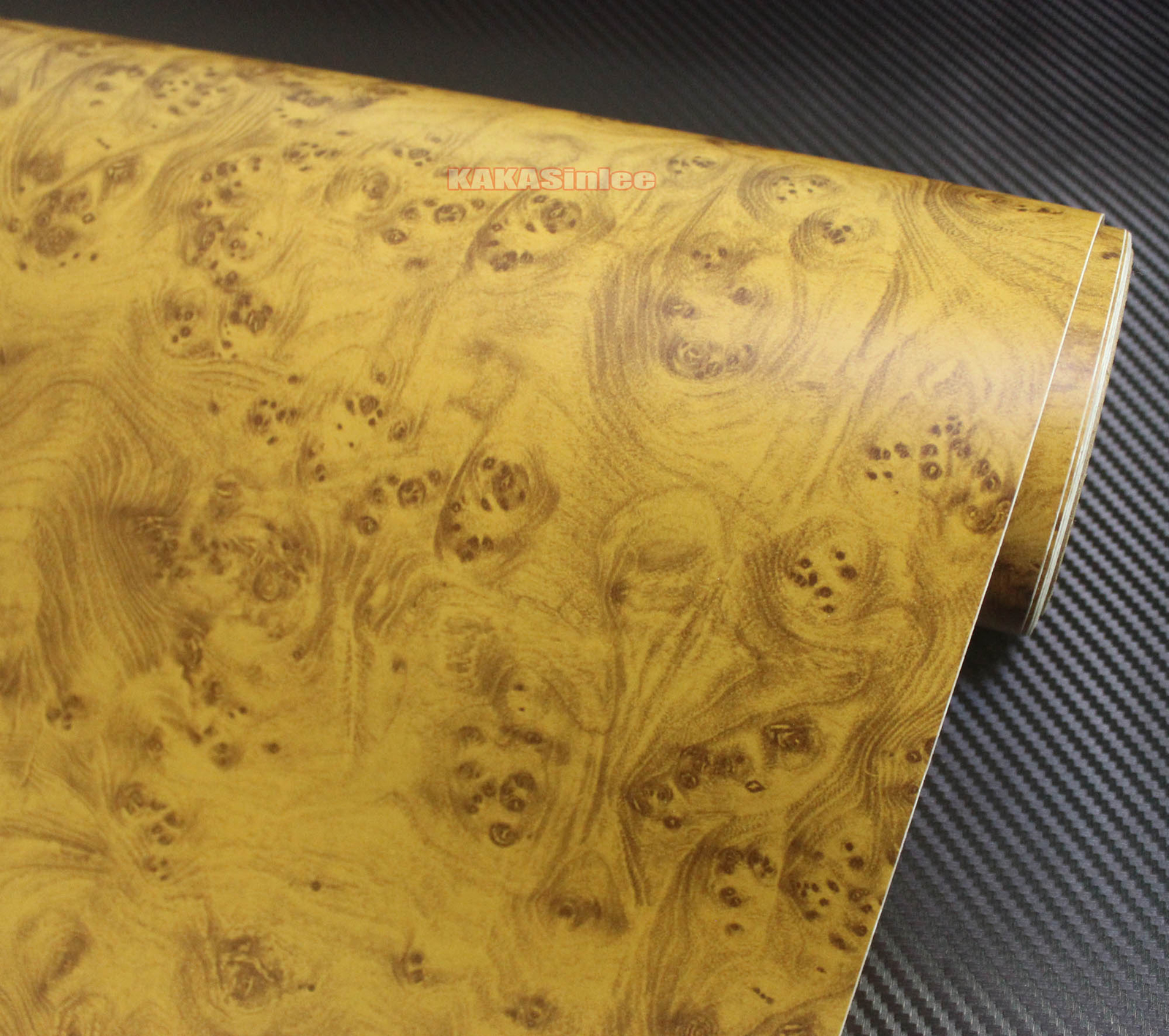 DIY Matte Glossy Wood Grain Textured Vinyl Wrap Sticker Decal Car Home ...