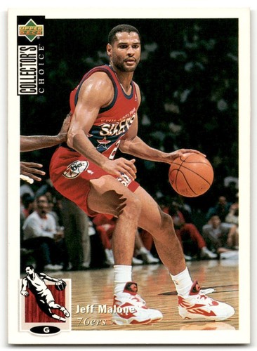 1994-95 Upper Deck Collector's Choice Basketball Card Jeff Malone #60 ...