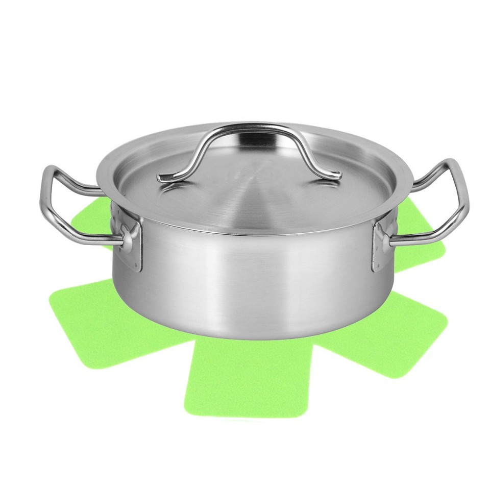 12 Pcs Table Heat Resistant Mat Non Woven Fabric Pot Pan Protectors Pad ...