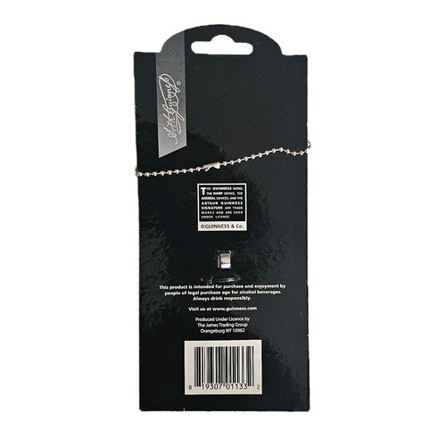 Guinness Irish Draught Beer Engraved Pouring Spoon w/ 7" Chain Official ...