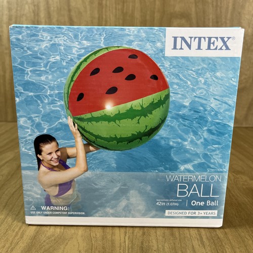 Intex Inflatable 42" Jumbo Watermelon Beach Ball New Pool Summer 2017 ...