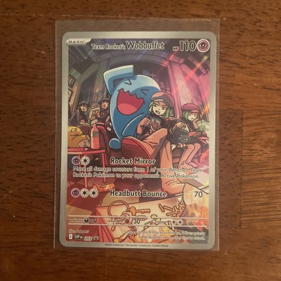 Team Rocket’s Wobbuffet SVP 203 ETB Promo Destined Rivals Pokemon TCG 2 ...