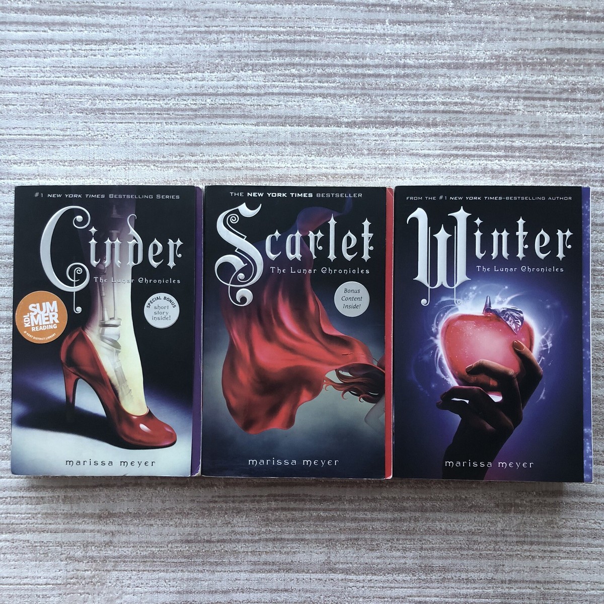 The Lunar Chronicles Books
