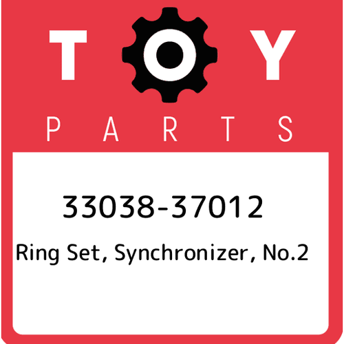 33038-37012 Toyota Ring set, synchronizer, no.2 3303837012, New Genuine ...