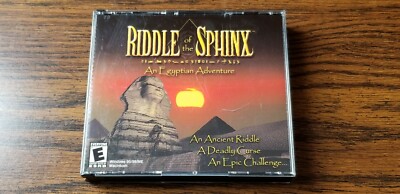 Riddle of the Sphinx: An Egyptian Adventure PC CD-ROM 2000 | eBay