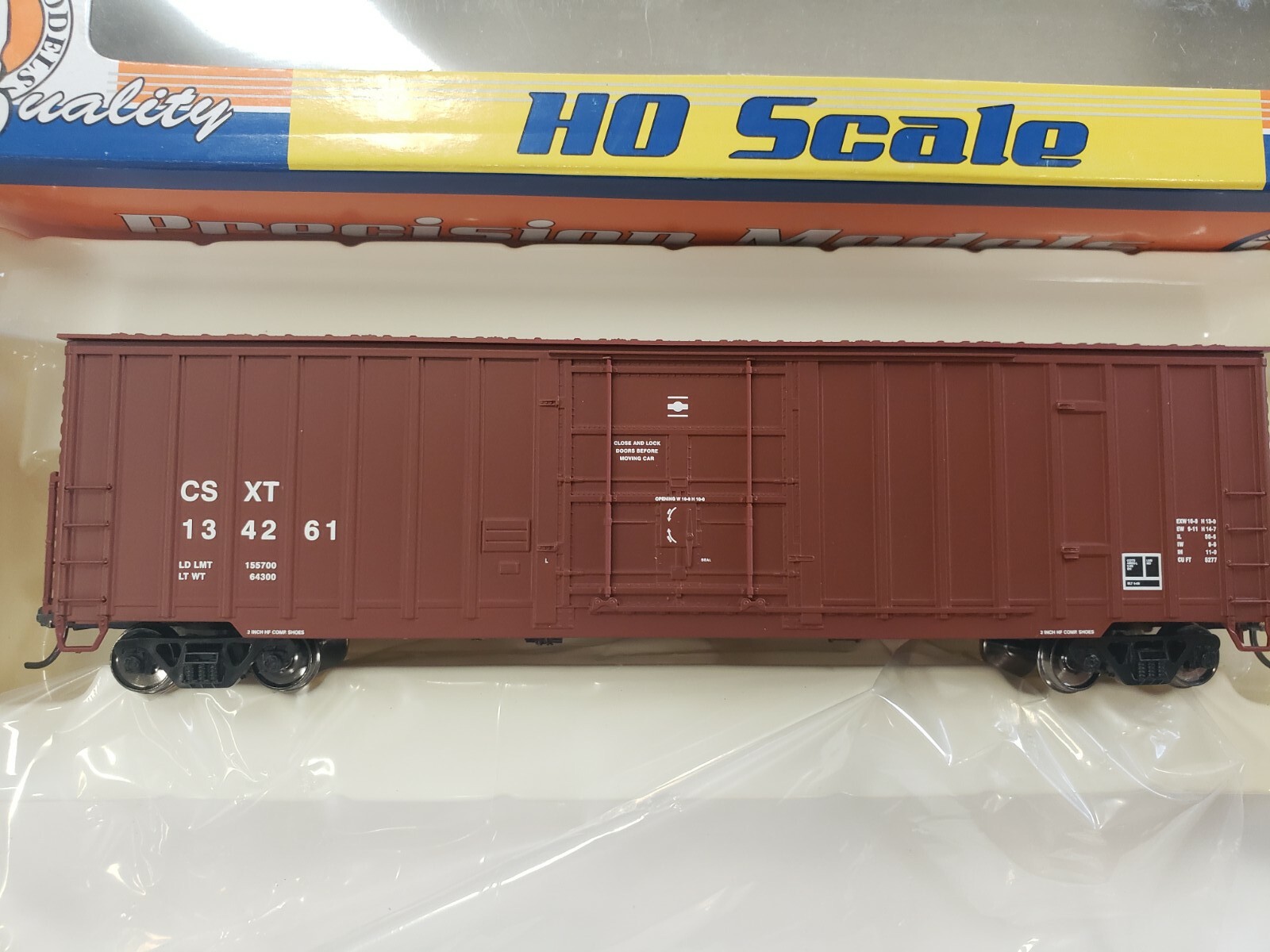 Fox Valley Models Item 30021 HO Scale CSX SOO 7 Post Box Car CSXT ...