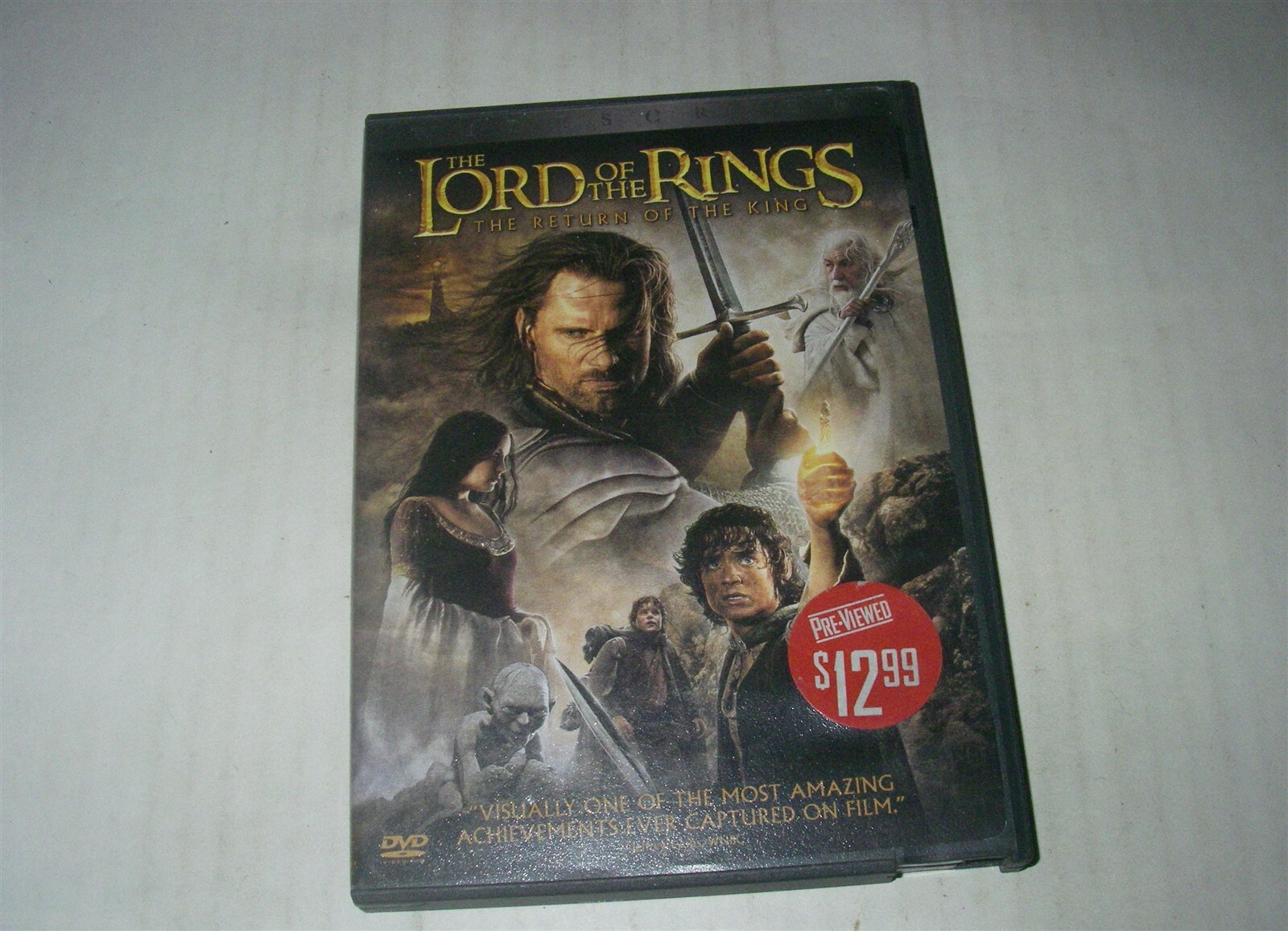 THE LORD OF THE RINGS THE RETURN OF THE KING DVD MOVIE B1058 | eBay