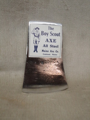 Vntg 1 lb Maine ME Axe Ax Head Refurbished Original Maine Axe Co Boy ...