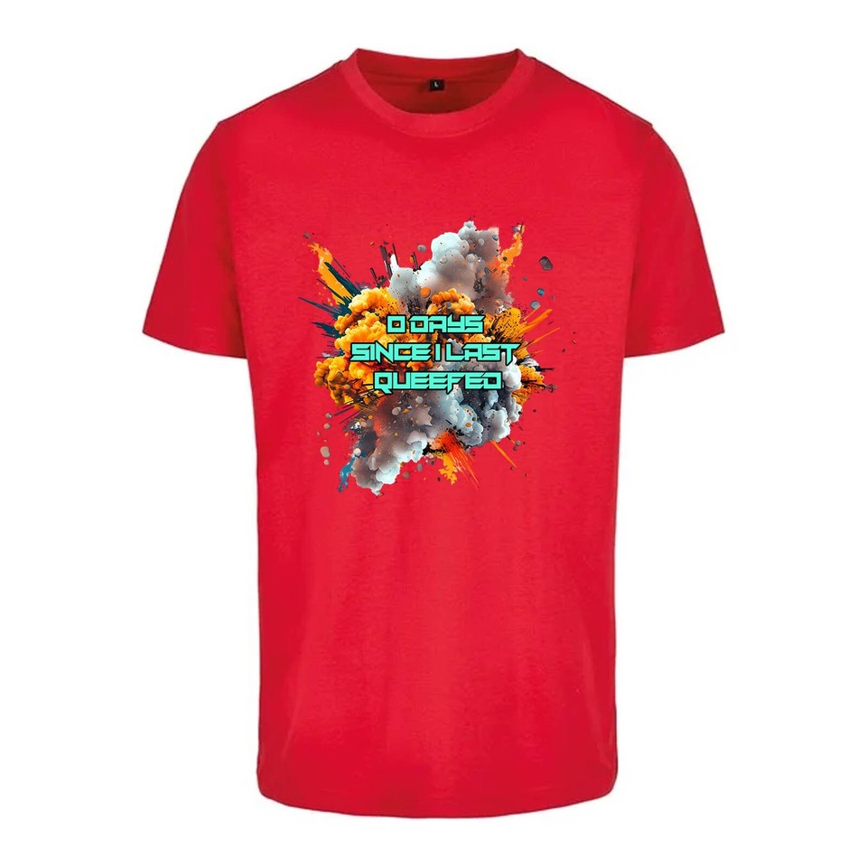 Unisex T-Shirt-0 Days since I last Queefed-Novelty Funny Humour Secret ...