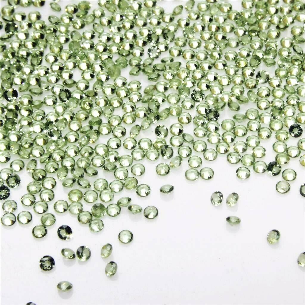 Wholesale Lot 2mm Round Facet Natural Prasiolite Amethyst Loose ...