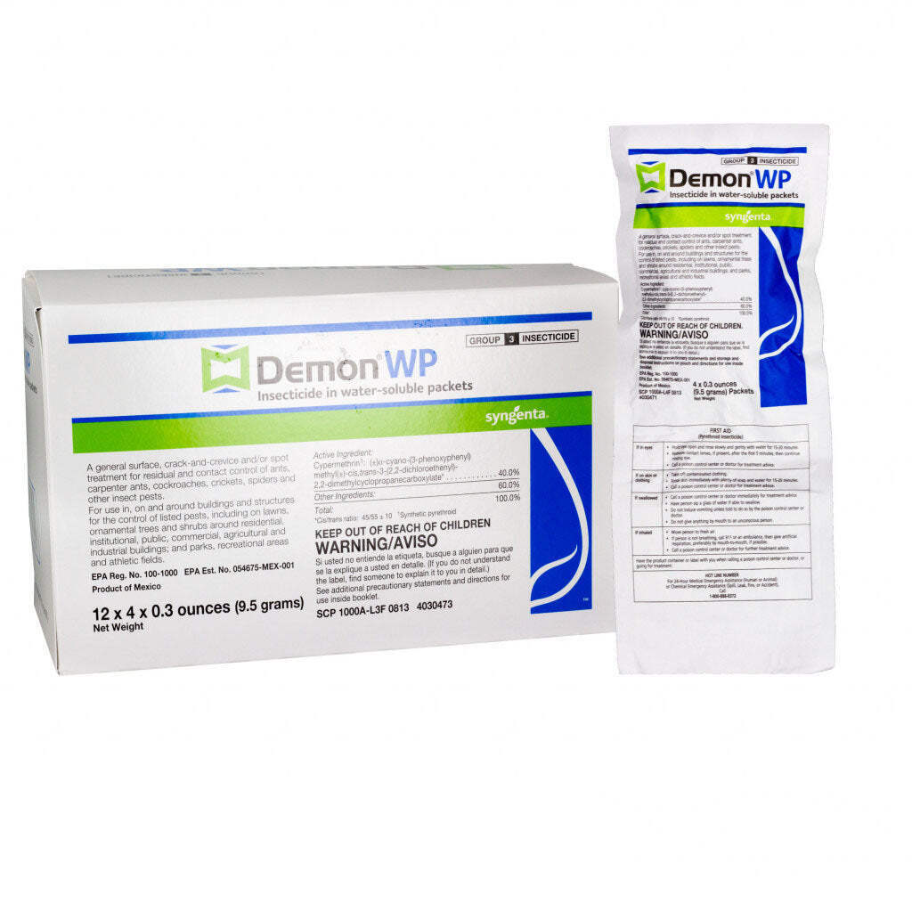 Demon WP Insecticide envelope (4 x 0.3 oz) | eBay