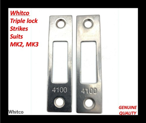 Whitco Security Screen Door strike plate fits swing screen door lock ...
