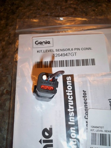 Genuine Genie Part # 1264947GT 1264947 KIT, LEVEL SENSOR, 6 PIN CONN ...