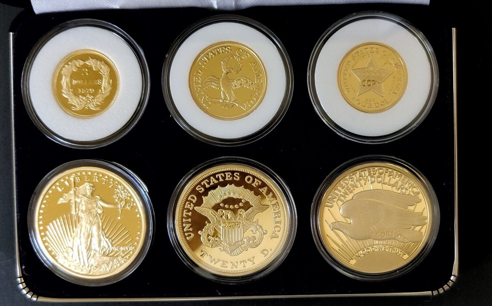 National Collector's Mint America's Rare Gold Coin Tribute Proof ...