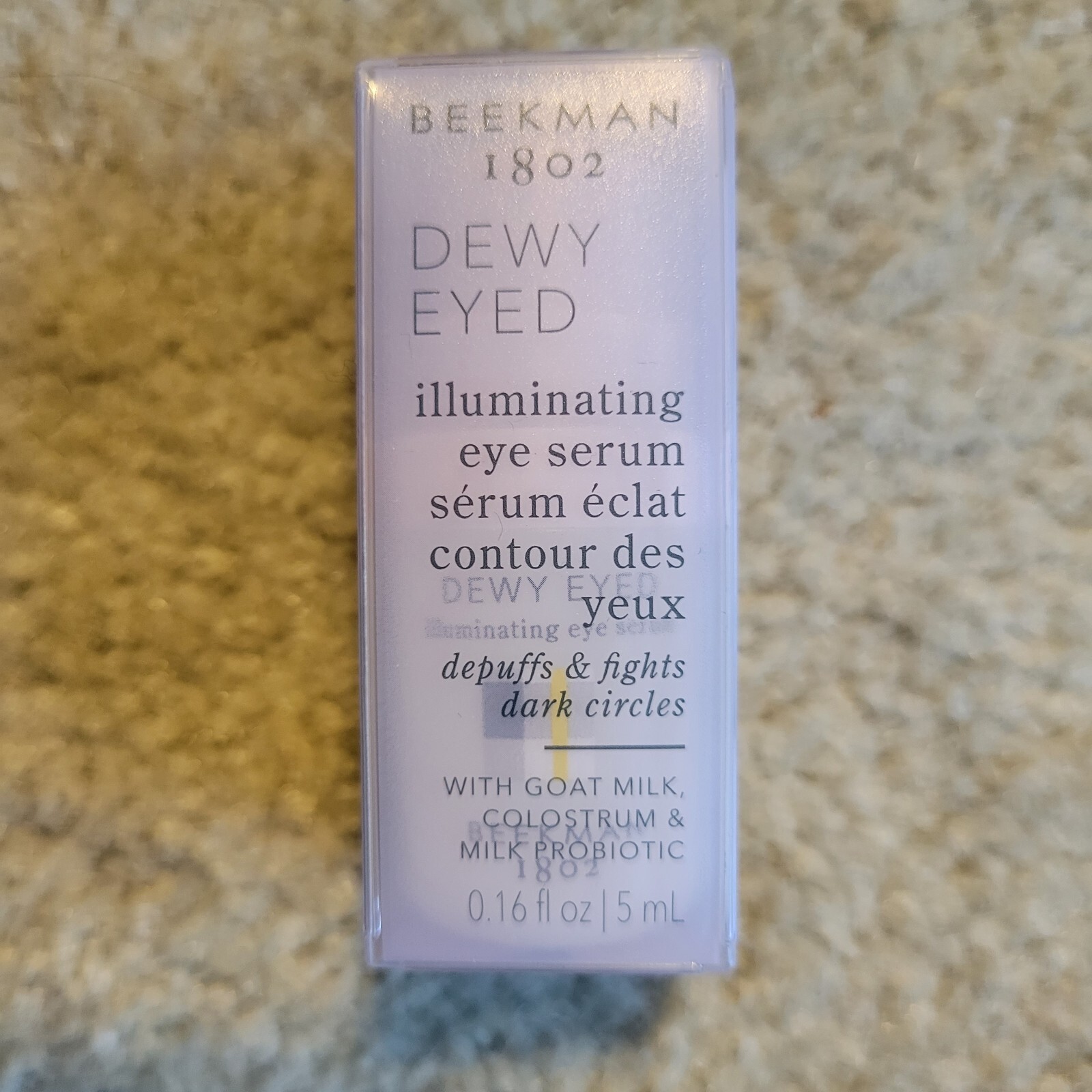 BEEKMAN 1802 Dewy Eyed Illuminating Eye Serum Travel Mini Size 0.16oz ...