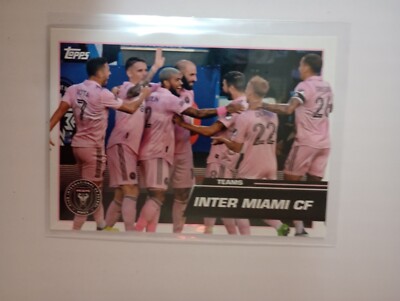 2023 Topps MLS Inter Miami Team Card | eBay