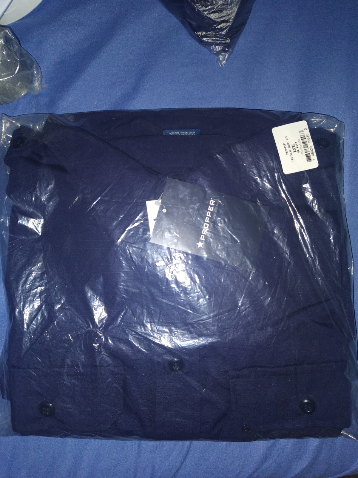 Propper Men's Short Sleeve Tactical Dress Shirt LAPD Navy blue | eBay ...