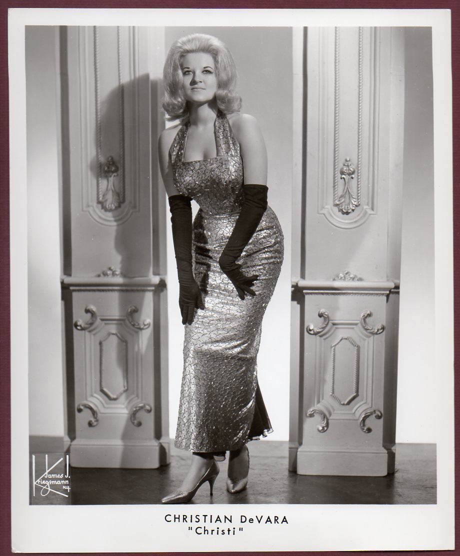 Christian DeVara BURLESQUE DANCER busty curvy stripper ORIG PHOTO by Kriegsmann | eBay