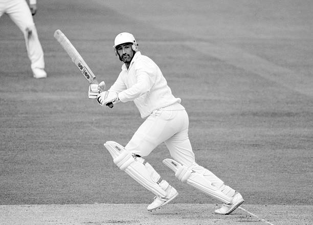 Graham Gooch batting England during 2nd Test match a- Old Cricket Photo ...