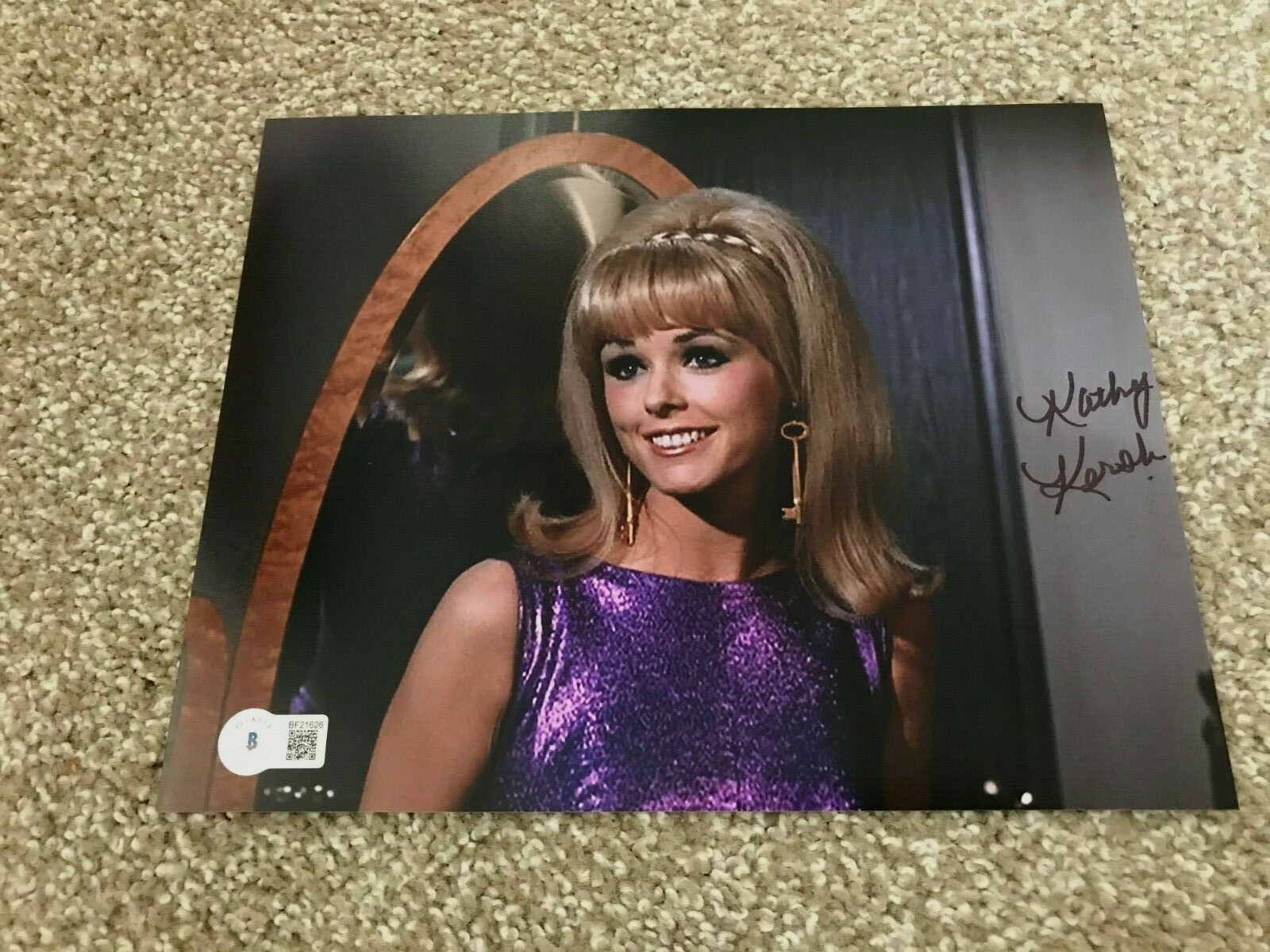 KATHY KERSH Signed Autograph 8x10 Photo SEXY BATMAN ROBIN CORNELIA BAS ...