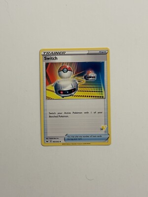 Switch 183/202 #36 Pokemon Pikachu Deck Variant Sword & Shield base B ...