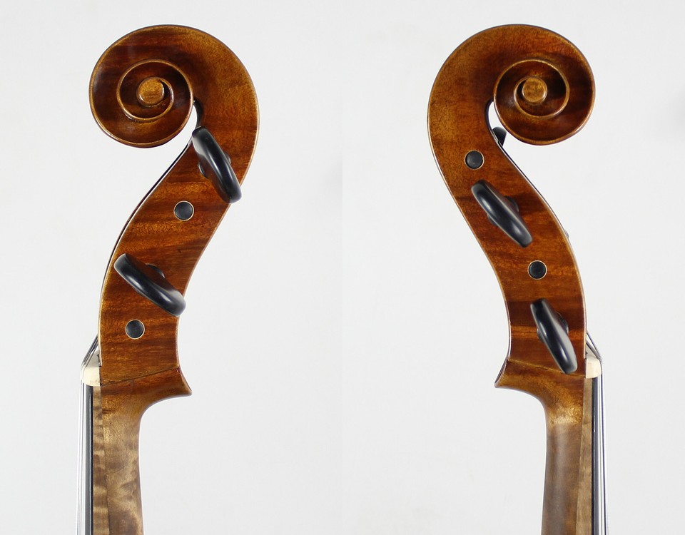 Baroque Cello! Master's Own Work! Pietro Giacomo Rogeri Cello 1717 ...