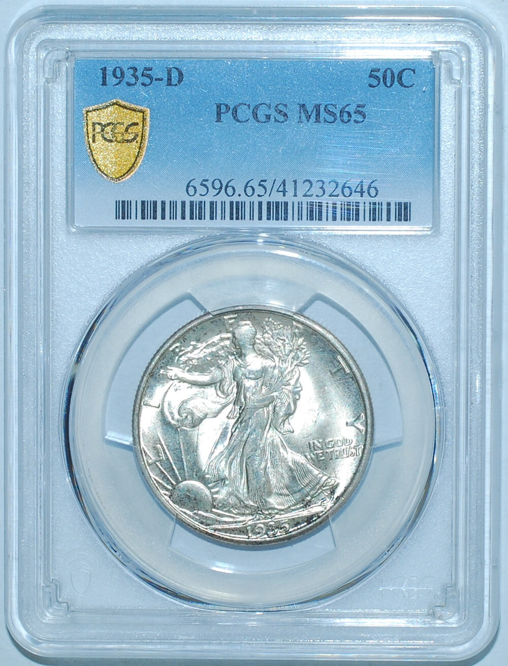 1935 D PCGS MS65 Walking Liberty Half Dollar | eBay