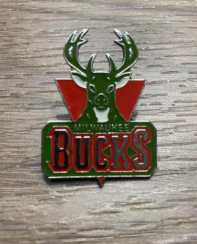 Milwaukee Bucks Pin NBA Basketball Lapel Enamel Logo Red Green 2006 /15 ...