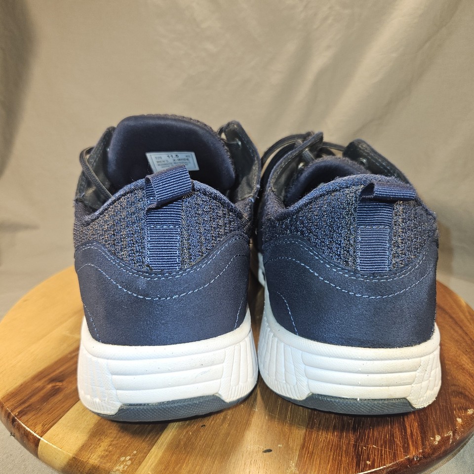Orthofeet Shoes Mens Size 11.5 X-Wide Blue Diabetic Walking Comfort ...