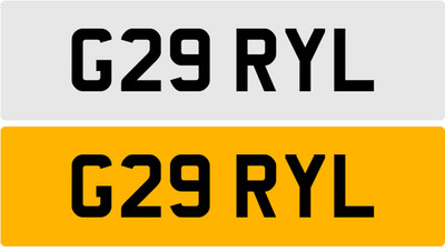 G29 RYL GARY GARRY GAZ GAZZA GARRAY NEAT OLD 3X3 G REG CAR NUMBER ...