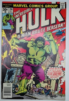Incredible Hulk #206 Marvel 1976 (9.4) | eBay