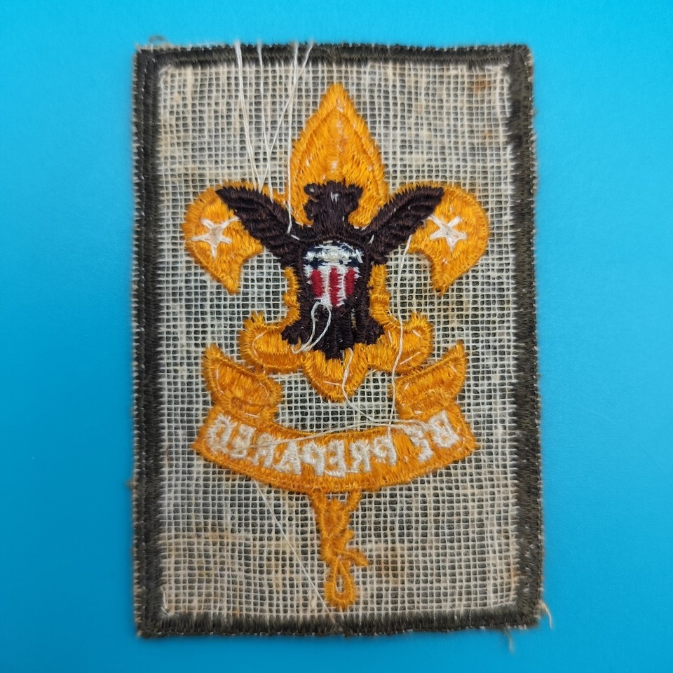 BSA First Class Boy Scout Vintage Patch Be Prepared | eBay