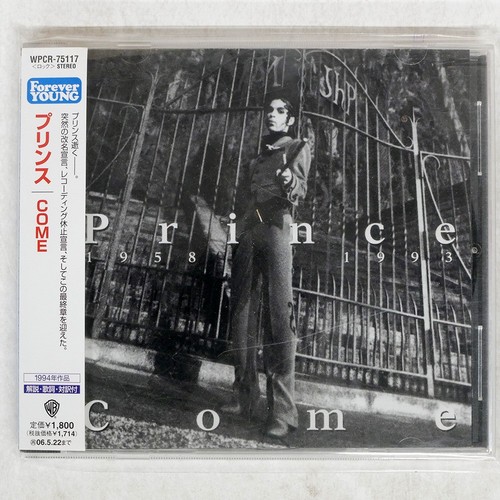 PRINCE COME Warner Bros. Records WPCR75117 Japan 1CD | eBay