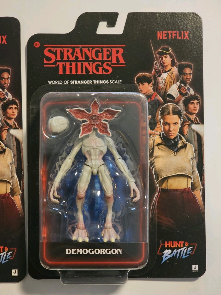 Stranger Things Netflix Action Figure Lot Demogorgon Eleven Dustin ...