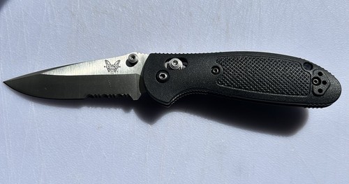 STUNNING!! Benchmade Mini Griptilian 556 154cm Mel Pardue Gift Dad Son ...
