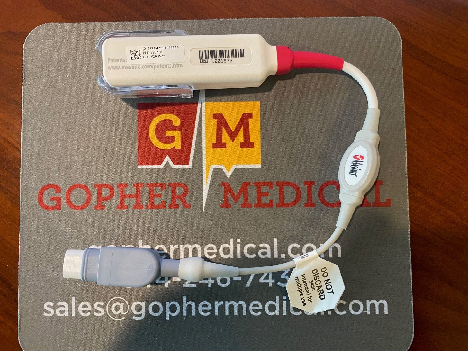 GE+Telemetry+Apex+Pro+FH+MASIMO+SPO2+Cable+2062190-002+NEVER for sale ...