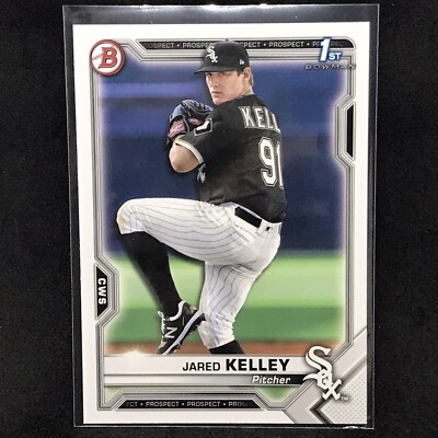 Jared Kelley 2021 Topps Bowman 1st Rookie Prospect BP-106 Base Chicago ...